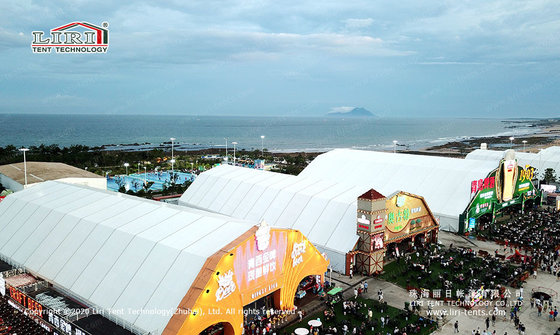 40x50m Polygon tent with 5m side height for beer festival