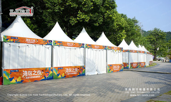 5x5m Aluminum Pagoda tent for Outdoor Store / Exhibition
