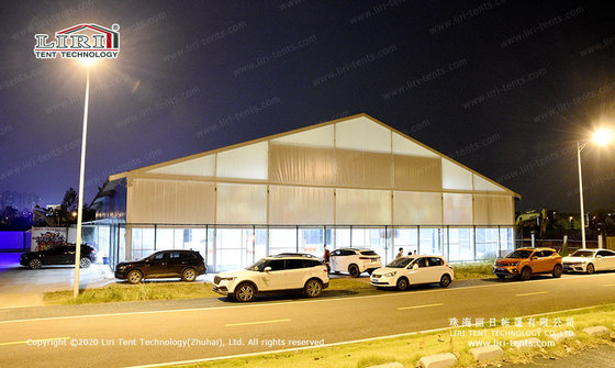 32x50m A shape Sport event tent with glass wall with 6m side height