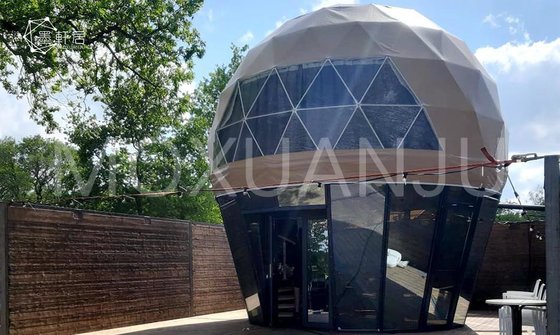 Special 8m Hot Balloon Glamping tent with 2 floor for Glamping Hotel