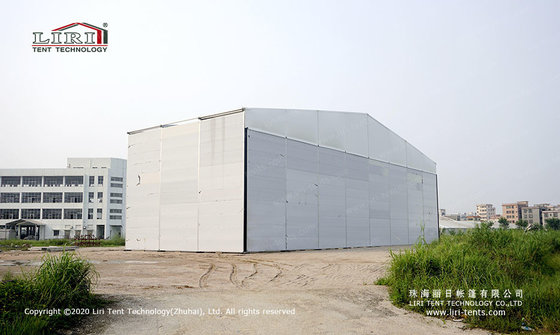 40m width Large durable stronger hanger tent with 10m side height