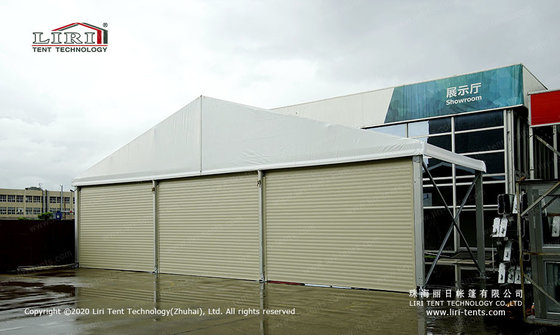 20x15m warehouse tent with rolling door for temperory Instrial