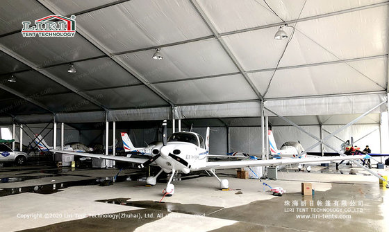 30x15m Hangar Tent For Aircraft with 5m side height on sale