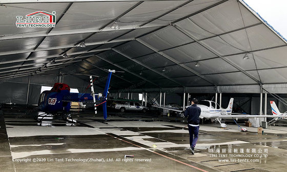 30x15m Hangar Tent For Aircraft with 5m side height on sale