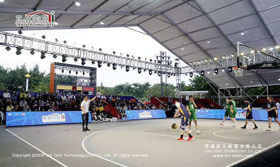 50x25m stronger aluminum basketball tent with 6m side height for Sale
