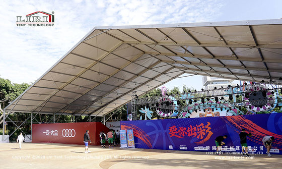 50x25m stronger aluminum basketball tent with 6m side height for Sale