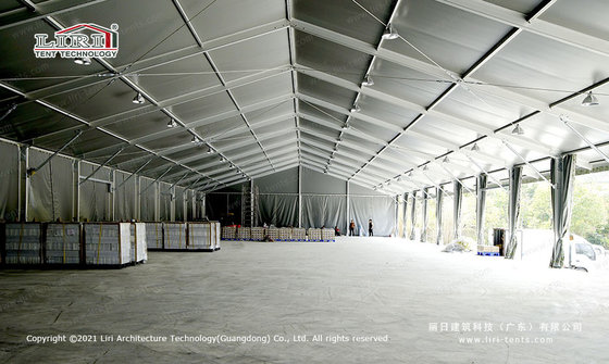 22X65/450 Warehouse tent with 1m extension for temporary structure