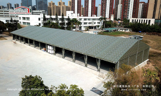 22X65/450 Warehouse tent with 1m extension for temporary structure