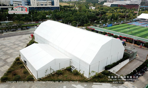 20x80m Aluminum Frame Sport Event Tents  with Arched Roof for Tennis Court Center