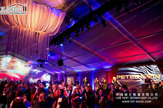 Outdoor Aluminum Frame Event Tent With Clear Top For High Class New Product Launch