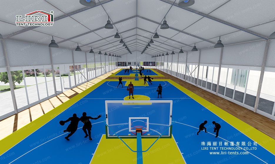 Waterproof PVC Roof Outdoor Exhibition Tents Marquee with Tempering Glass Sides