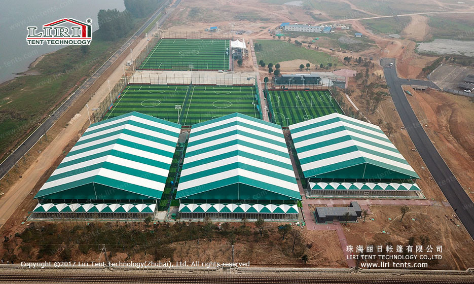 1000-3000M² Wind Loading Aluminum PVC Outdoor Sports Tent For Permanent Use