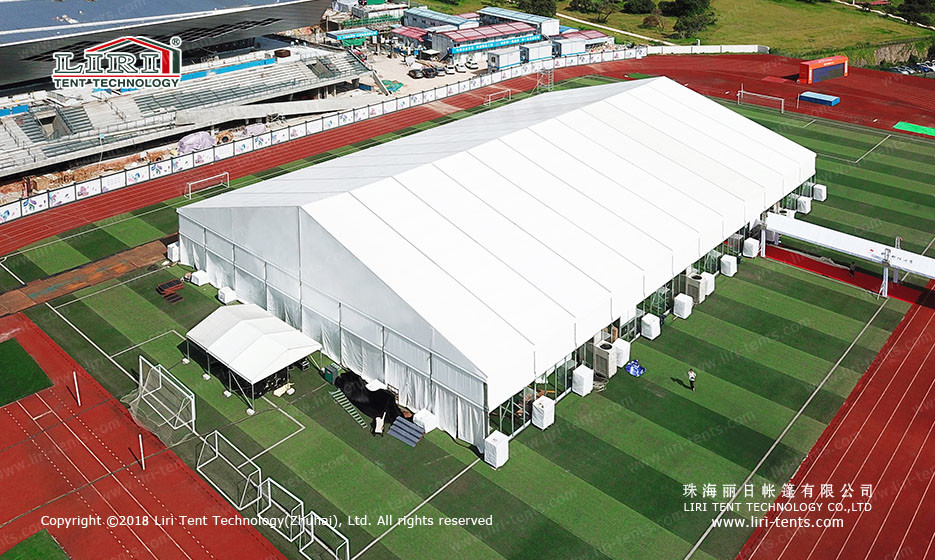 40X60M Durable Aluminum Frame Outdoor Event Tents For 5000 People Graduation Ceremony