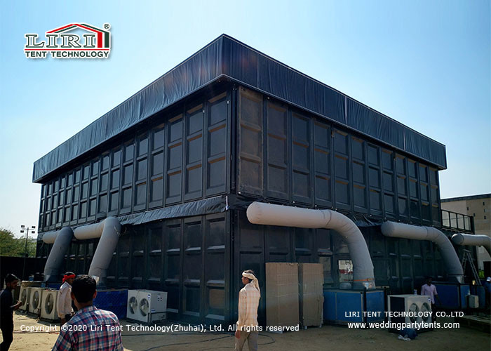 LIRI Custom-Made  Outdoor Aluminum Tent with Special Shape and Colors