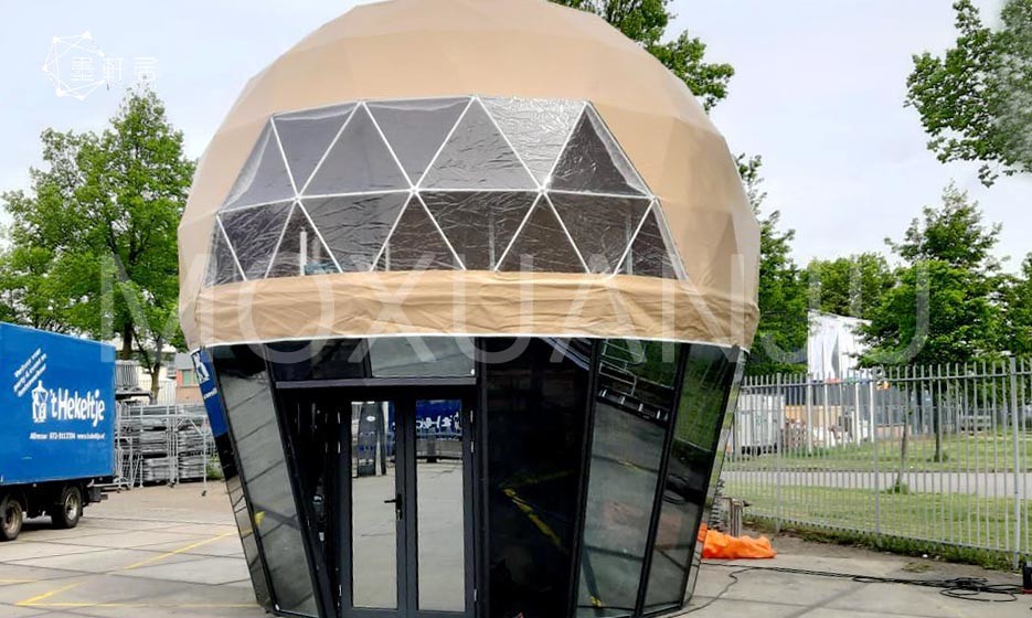 Special 8m Hot Balloon Glamping tent with 2 floor for Glamping Hotel