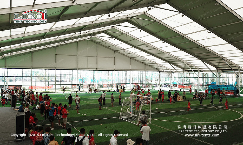 25x50m stronger aluminum basketball tent with 6m side height