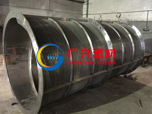 SS304 self cleaning filter wedge wire screens