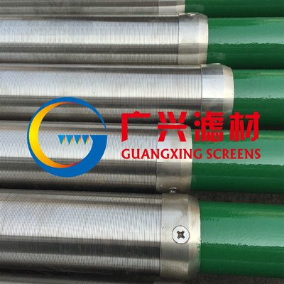 SS304 self cleaning filter wedge wire screens