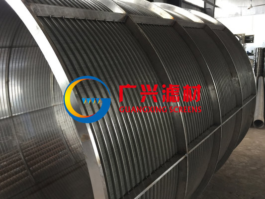 SS304 Johnson  rotary trommel screens for sugar mill