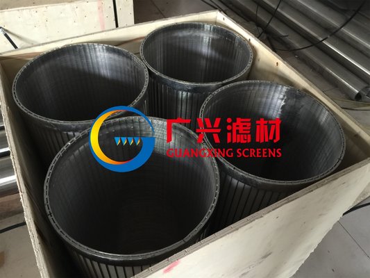 wedge wire reverse rolled screens