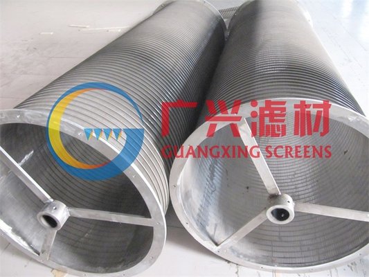 wedge wire reverse rolled screens