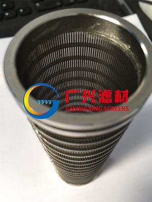 wedge wire reverse rolled screens