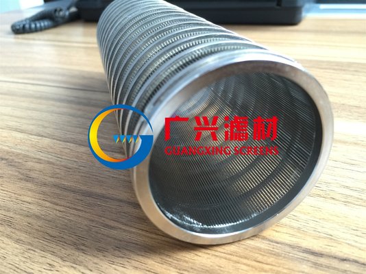 wedge wire reverse rolled screens