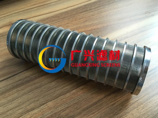 wedge wire reverse rolled screens