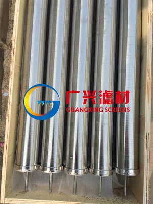 wedge wire cartridge filter screen