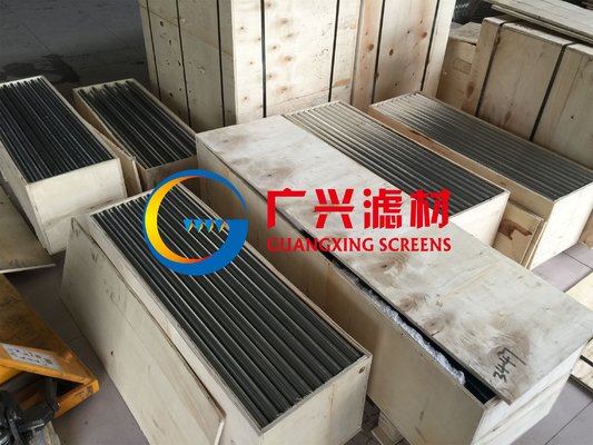 SS304 self cleaning filter wedge wire screens