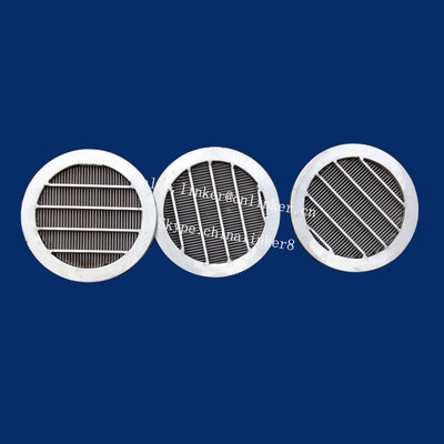 V-wire Screen Panel,Flat Wedge Wire Screen ,Round Plate with material SS304,SS316L