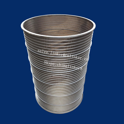 Screen Basket,Wedge wire screen,V-wire slot pipes