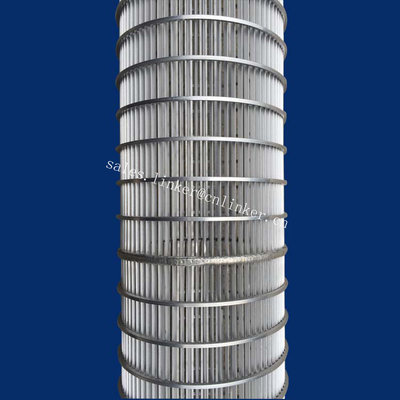 SS 304,316L Wedge Wire Metal Filter for filtration