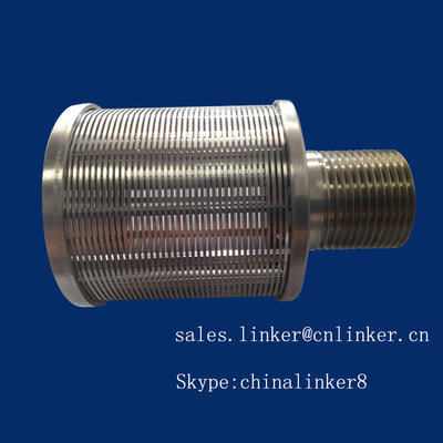 Stainless Steel Wedge Wire Filter Nozzle Screen