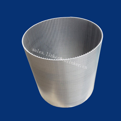 High Precision Wedge Wire Filter Screen Pipe,fine filtration down to 20 micros