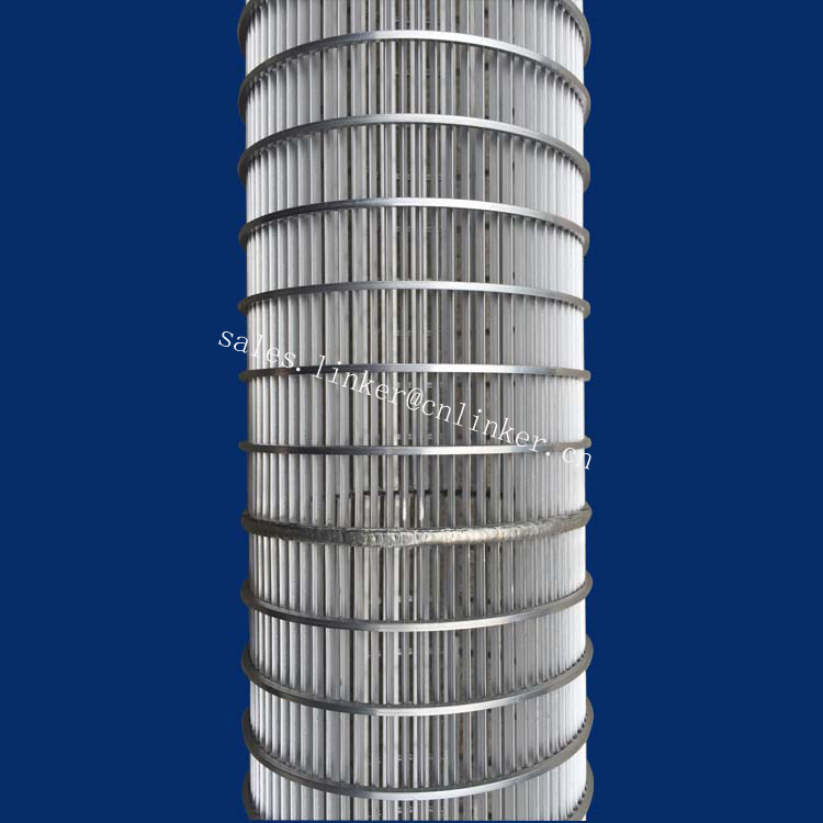 SS 304,316L Wedge Wire Metal Filter for filtration