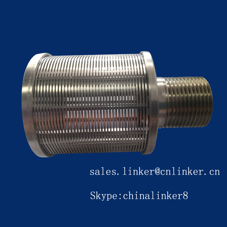 Stainless Steel Wedge Wire Filter Nozzle Screen