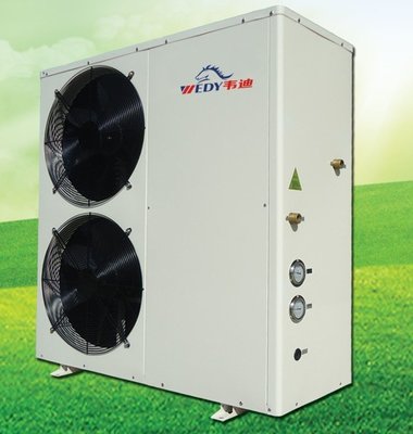 High temp heat pump outlet water 75.C,high cop,Low noise