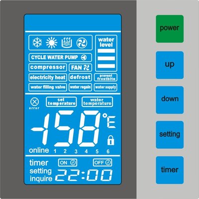High cop Geothermal heat pump water to water heat pump 13kw-25kw