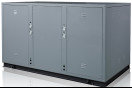 120kw High temperature outlet 80-90 degree Ground source heat pump with R134A