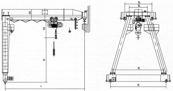 World Advanced Wall-type Slewing Crane