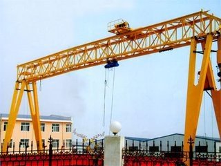 MH type single girder hoist gantry crane