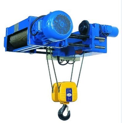 Easy operate electric low headroom hoist