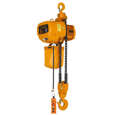 Electric chain hoist with chain bag 1 ton