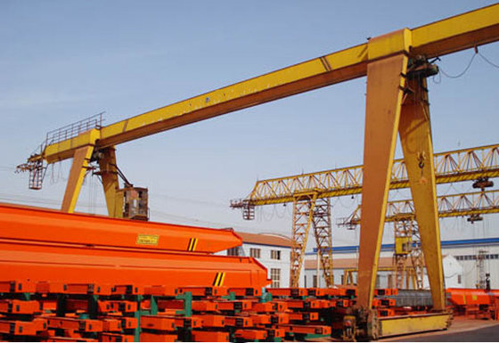 MH type single girder hoist gantry crane 10 ton