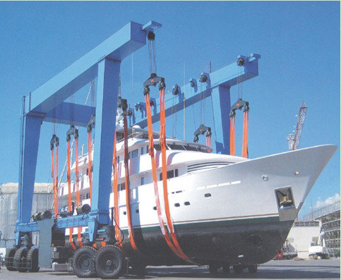 customized  boat hoist crane