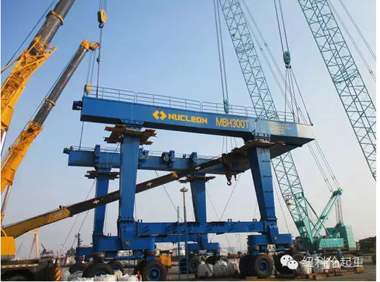 100 ton gantry crane to lift boat
