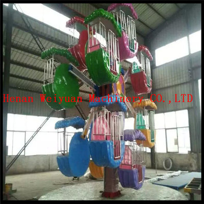 China Double Sides10 cabins  Mini Ferris Wheel Children Games for park supplier