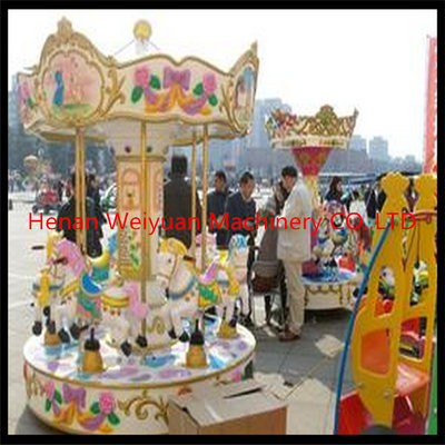 6 seats musical carousel horse for kids and adults supplier