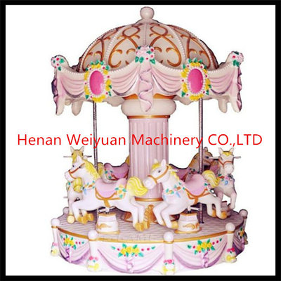 6 seats musical carousel horse for kids and adults supplier